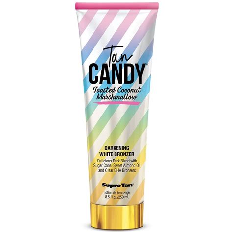 Supre Tan Candy Toasted Coconut Marshmallow White Bronzer Tanning Loti Tan2day Tanning Supply