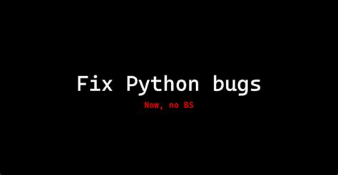 Fix Errors And Debug Your Python Script By Hayescoding Fiverr