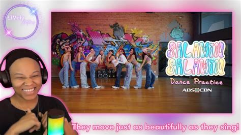 Bini ‘salamin Salamin Dance Practice Reaction Livelyantics Youtube