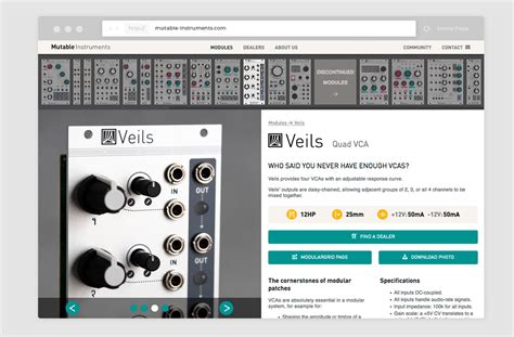Mutable Instruments Modular System Papernoise