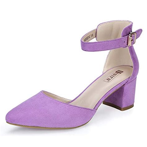 Idifu Womens In2 Pedazo Dress Shoes Low Block Heels Comfortable Chunky