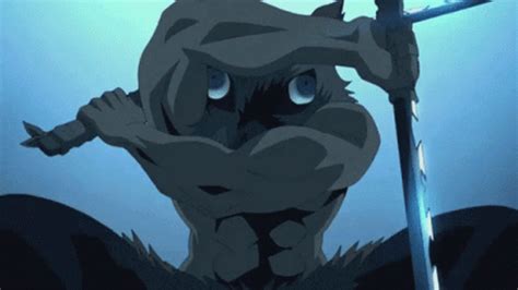 Demon Slayer Fighting Zenitsu Agatsuma And Inosuke Hashibira 