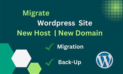 Transfer Migrate Wordpress Website To New Host Or Domain By Haiqa Dev Fiverr