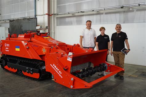 Dok Ing Mv 4 Demining Robotic System Donated To Ukraine From Estonian