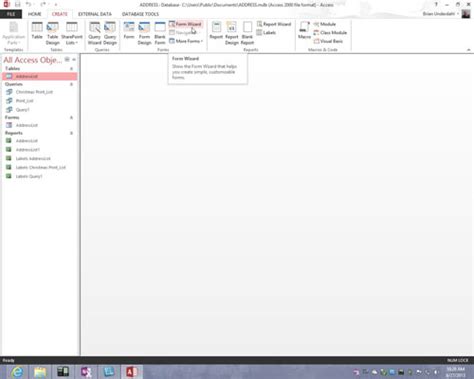How To Create And Enter Data In An Access 2013 Form Dummies