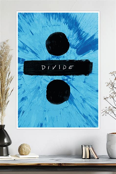 Ed Sheeran Divide Album Music Poster Theposterpalette
