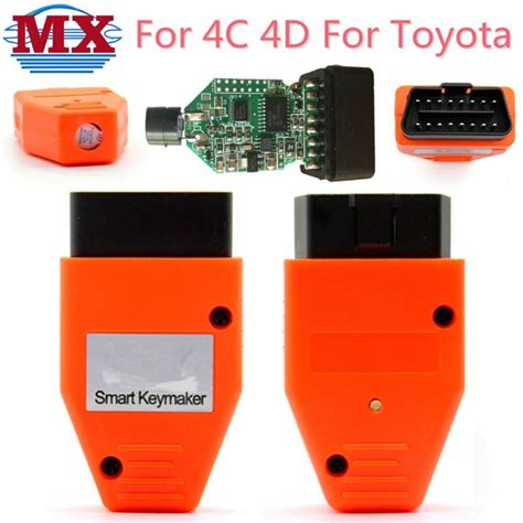 Best Quality Smart Keymaker Obd For 4d And 4c Chip Supports For Toyota