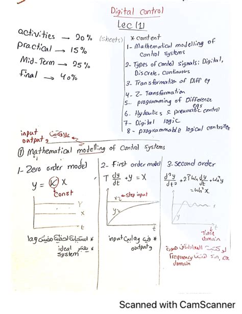 Lec Modeling Control Studocu