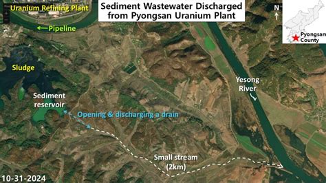 N Korea Discharges Uranium Waste Into Waters Flowing To S Korea