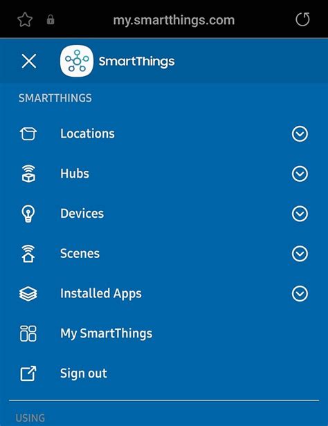 My Smartthings For Advanced Users Smartthings Advanced Web App Web
