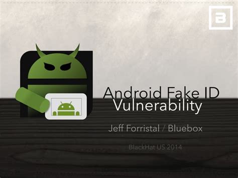 Android Vulnerability Fake Id Pdf