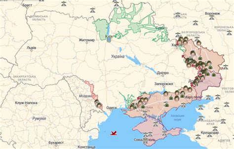 Карта бойових дій в Україні 29 07 2022 Новини Bigmir Net