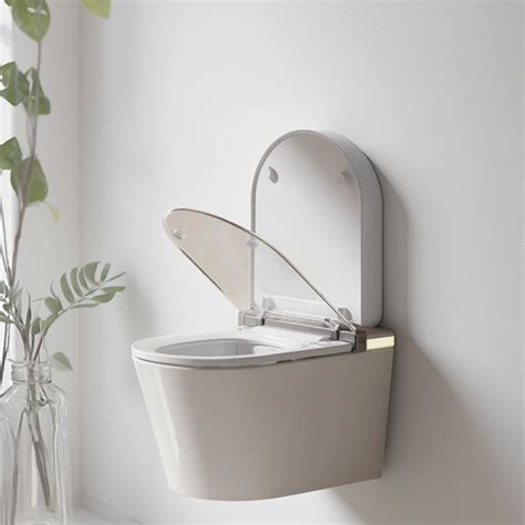 S005 완전 자동 고급 스마트 인텔리전트 Wc 위생 도기 변기 욕실 세라믹 벽걸이 변기 중국 S005 완전 자동 고급 스마트 인텔리전트 Wc 위생 도기 변기 욕실 세라믹