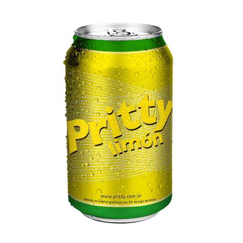 Gaseosa Pritty Limon 354cc Disco