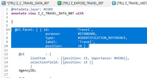 enhance an abap core data services cds view in abap on premise sap