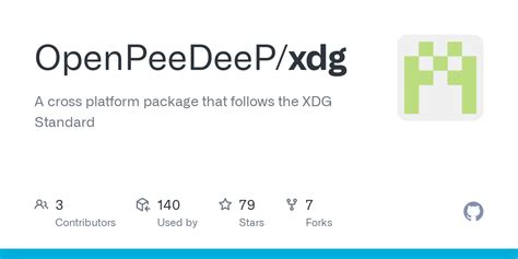 Github Openpeedeepxdg A Cross Platform Package That Follows The Xdg Standard