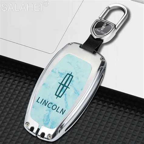 아연 합금 자동차 키 커버 케이스 홀더 쉘 링컨 콘티넨탈 에비에이터 Corsair Mkc Mkz Mkx 2019 네비게이터 노틸러스 액세서리 Aliexpress