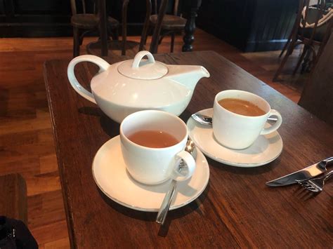 Tea ร้าน Cafe Cha โรงแรม เดอะ สยาม Wongnai