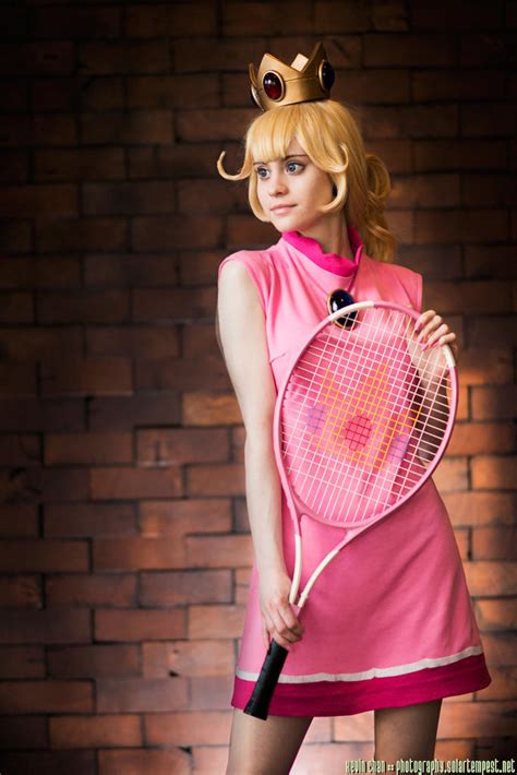 Mario Tennis Princess Peach By Straywind On Deviantart