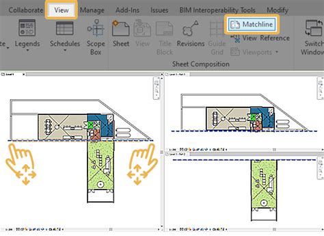 How To Use Matchline With View Reference In Revit Mashyo