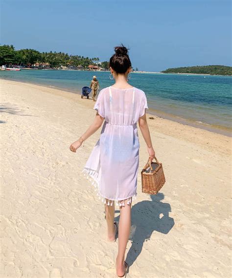 Saint Fille（サンフィール）の「アウター付ブルー×イエローvネックビキニ水着（3p）（水着）」 Wear