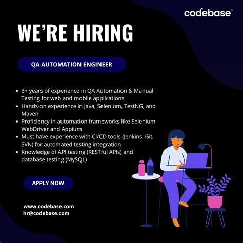 Hiring Jobopening Careeropportunity Qaautomation Qa