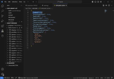 How To Enable Rpg Formatting In Vs Code Aka Linting Nick Litten