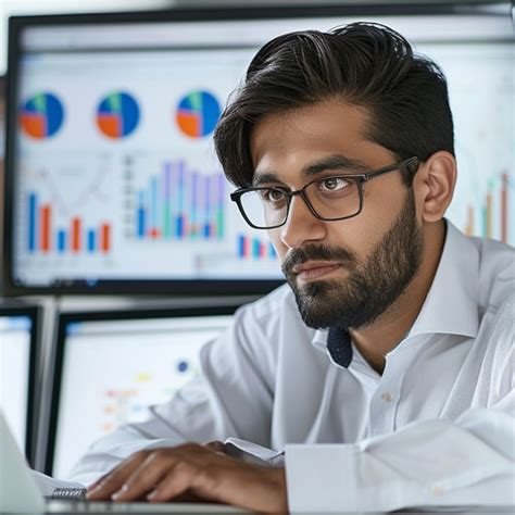 Free Focused Data Analyst Image Download At Stockcake