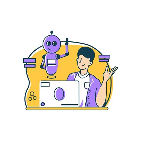 Virtual Assistant Flat Design 39341037 Vector Art At Vecteezy