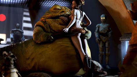 Slave Leia And Jabba Cheops Star Wars Scrolller