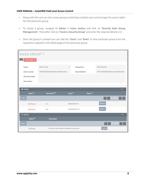 Ppt Suitecrm Field Level Access Control Plugin Powerpoint Presentation Id8016958