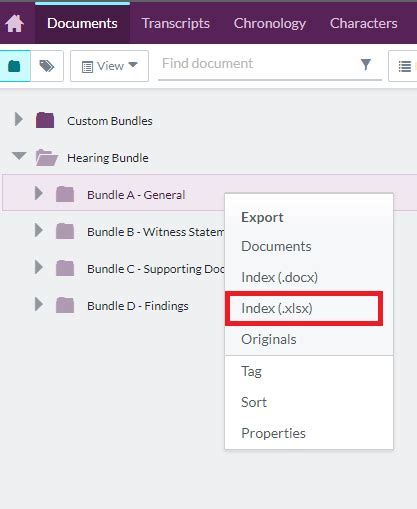 Index Metadata Ebundle Support