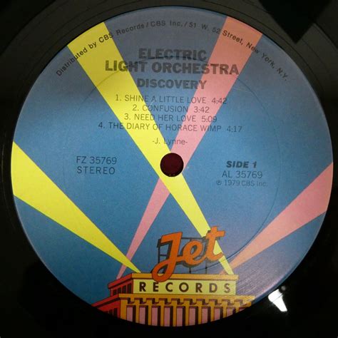 Yahoo オークション Lp0601 Us Jet Records「electric Light Orche