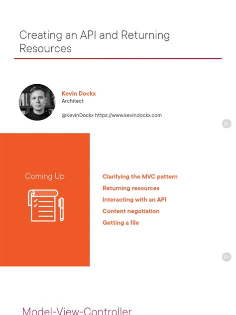 Creating The Api And Returning Resources Slides Pdf Pdf Modelview