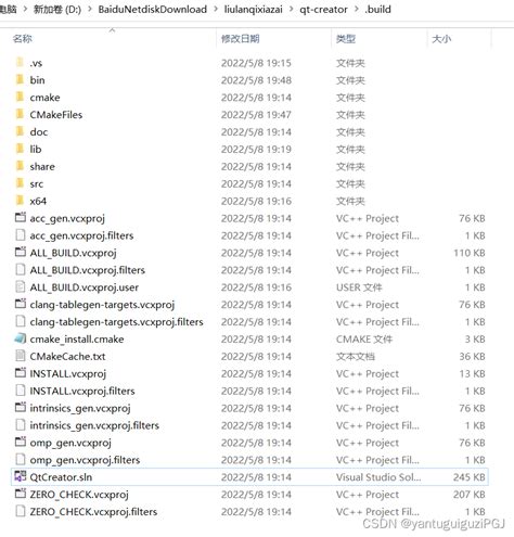 Qt Creator Vs2019编译记录cmake Generate Step Failed Build Files Cannot Be Csdn博客