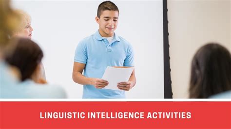 verbal linguistic intelligence examples