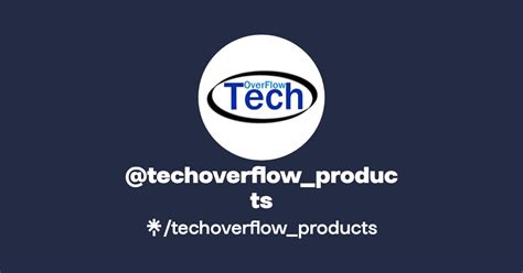 Techoverflowproducts Linktree