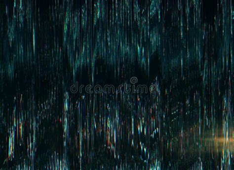 Glitch Overlay Analog Noise Texture Distortion Stock Illustration Illustration Of Transmission