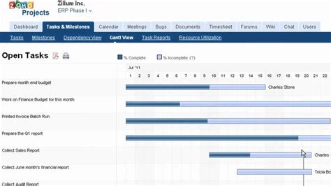 This Video Illustrates Resource Utilization And Editable Gantt Chart In