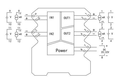 Analog Signal Isolator DC 24V 4 20mA 1 5V To 0 20mA 0 10V ATO Com