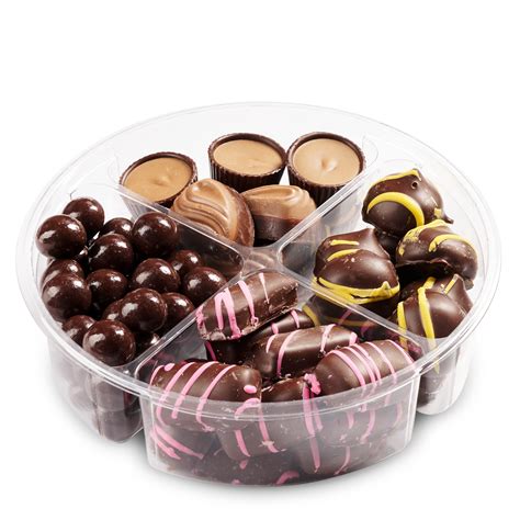 4 Section Chocolates Container Melt