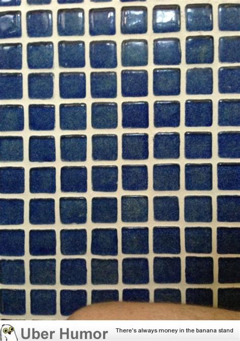 My Aunts Bathroom Has The Dot Illusion In The Tiles Funny Pictures Quotes Pics Photos