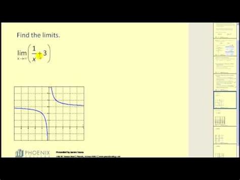 Limits At Infinity Video Calculus CK Foundation