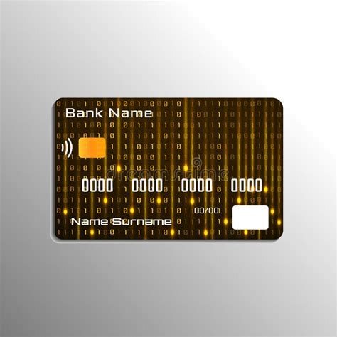 Binary Card Credit Stock Illustrations 583 Binary Card Credit Stock