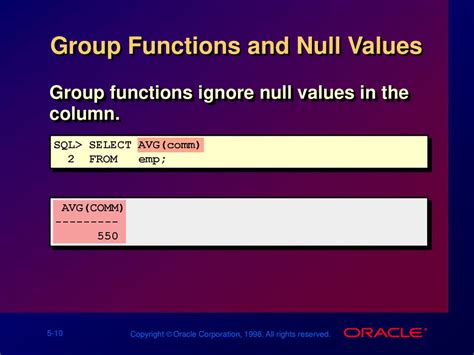 aggregating data using group functions ppt download