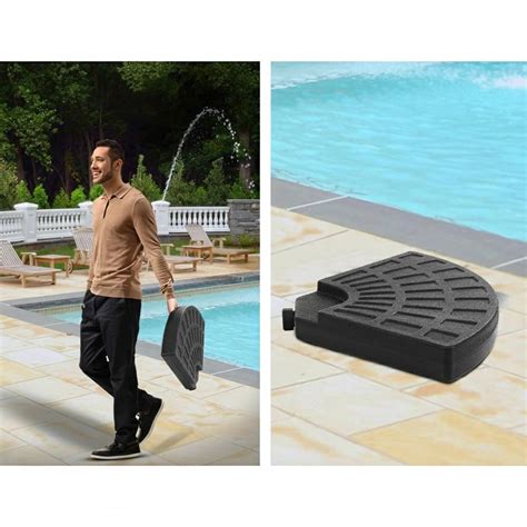 Instahut 3m Outdoor Umbrella Wbase Cantilever Garden Patio Beach