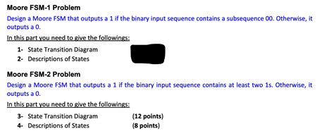Solved Can Anyone Help Me Draw The Fsm Diagrams And Combine