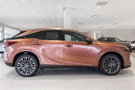 The Lexus Rx In Copper Crest Captivates From Every Angle—blending
