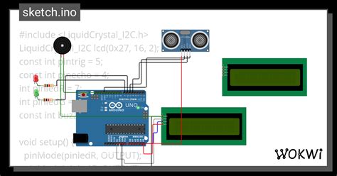 Lcd Projek Sampah Final Wokwi Esp32 Stm32 Arduino Simulator