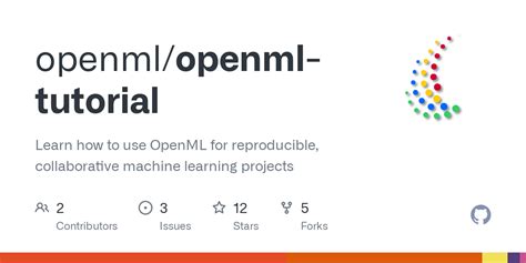 Github Openmlopenml Tutorial Learn How To Use Openml For